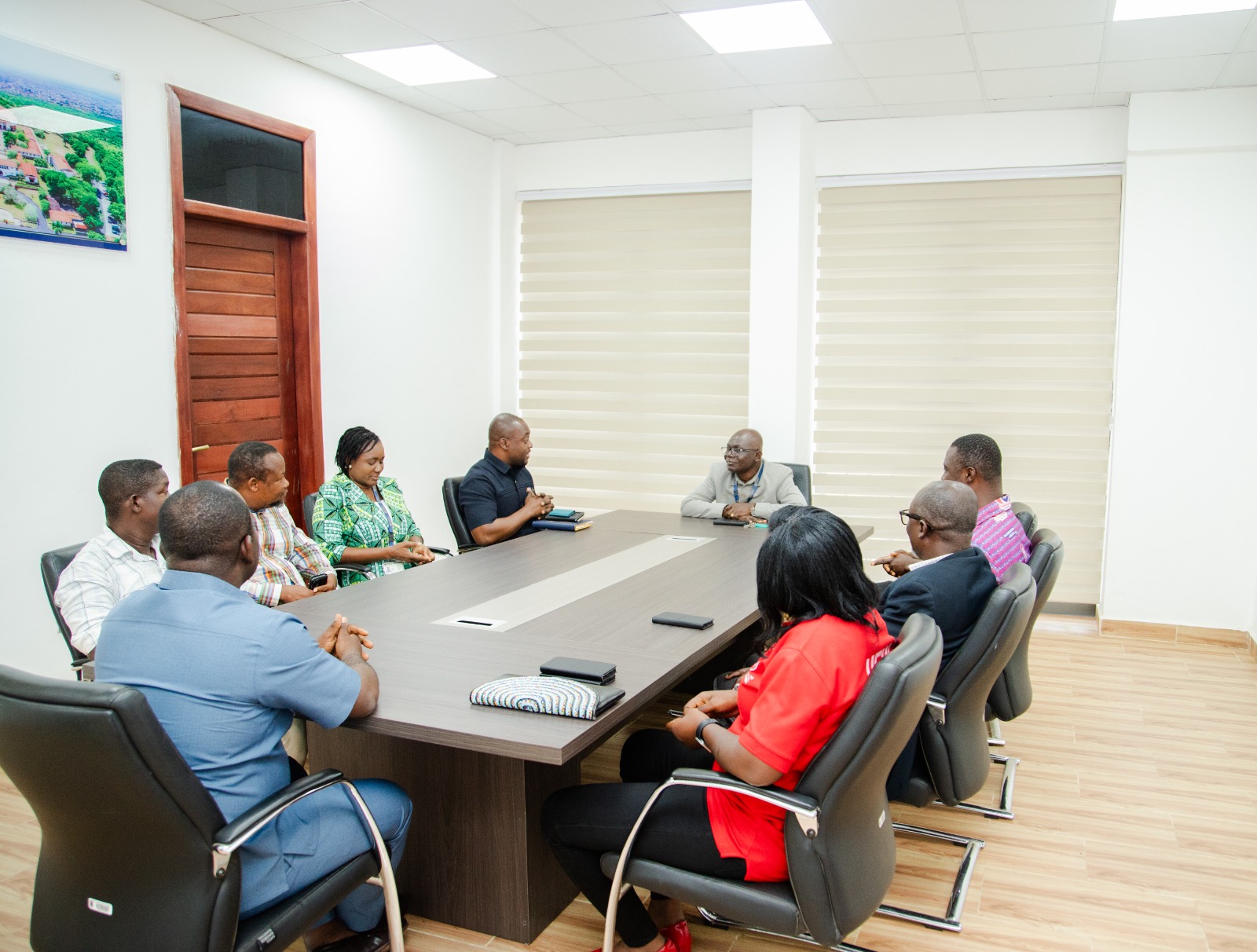 FACULTY FROM THE UNIVERSITY OF EDUCATION, WINNEBA PAY FAMILIARIZATION ...